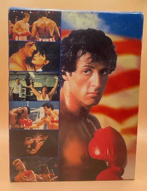 ROCKY I-V 5 Tape Box Set VHS 1995 Sylvester Stallone 20th Anniversary £ ...