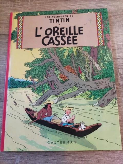 TINTIN : L'OREILLE cassée. française Série C. EUR 9,99 - PicClick IT