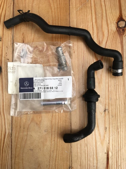 GENUINE MERCEDES-BENZ CRANKCASE Ventilation Hoses-M271 £4.95 - PicClick UK