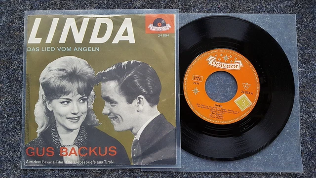GUS BACKUS - Linda/ Das Lied vom Angeln 7'' Single EUR 16,69 - PicClick FR