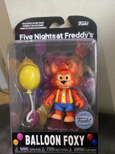 FIVE NIGHTS AT Freddys Balloon Foxy FNAF Funko Figure Special Edition ...