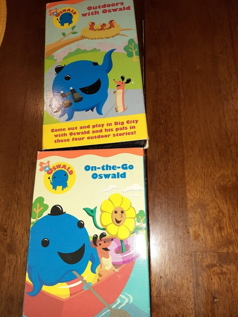 OSWALD 2 USED/VG VHS Tapes--Outdoors With Oswald & On-the-Go Oswald ...