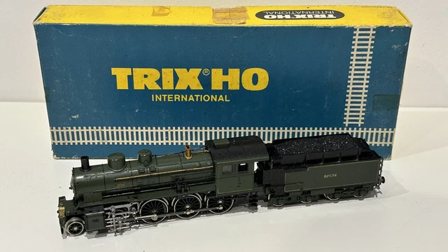 TRIX HO GAUGE 2408 2-6-0 Bavarian Steam Locomotive £59.99 - PicClick UK