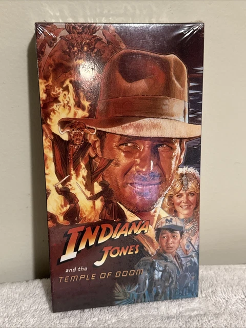 INDIANA JONES AND the Temple of Doom VHS Harrison Ford Movie BRAND NEW ...