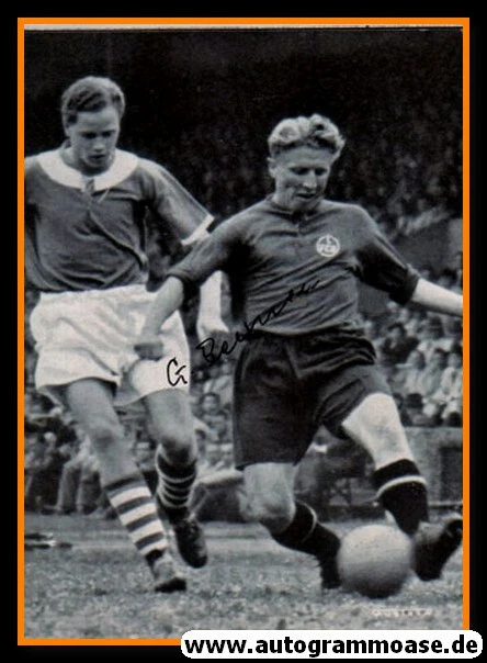 CALCIO 1. FC Nürnberg 1950er Foto Gerhard Bergner (Spielszene Sw) EUR ...