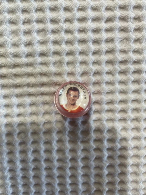 1968-69 POST CEREAL Hockey Marble RALPH BACKSTROM Montreal Canadiens ...