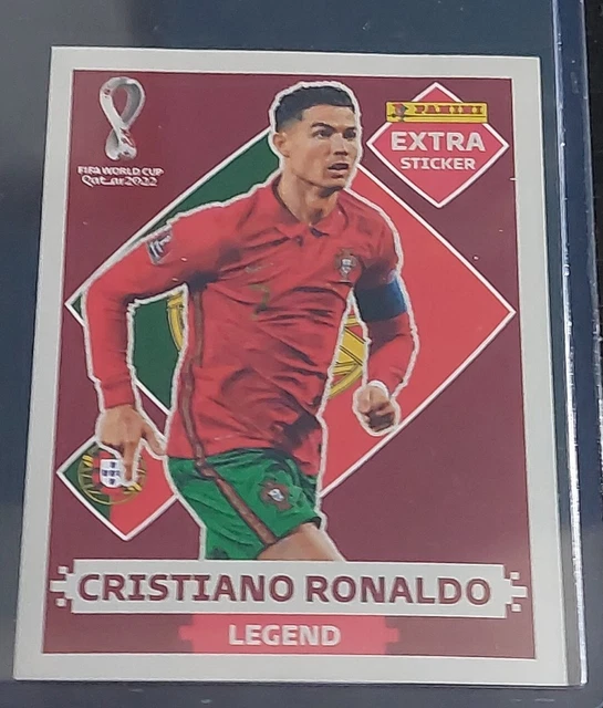 PANINI FIFA WORLD Cup Qatar 2022 Cristiano Ronaldo extra sticker brand ...