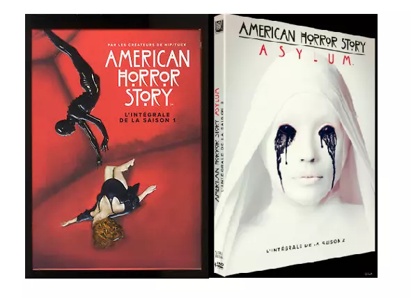 Coffret Dvd Serie Horreur American Horror Story Saisons 1 A 2 Comme