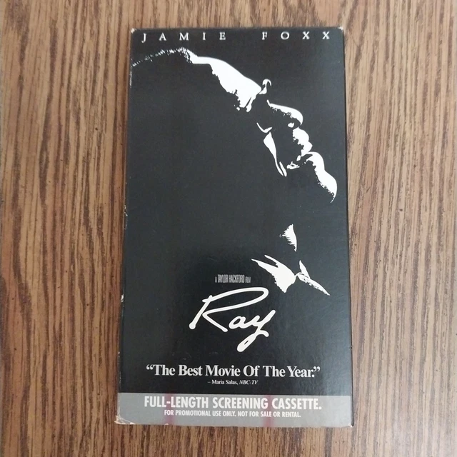 RAY VHS JAMIE Foxx 2005 Full Length Screening Tape £15.91 - PicClick UK
