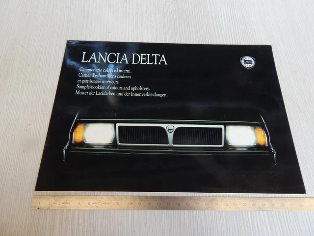 TABELLA COLORI INTERNI ed esterni Lancia Delta Integrale 8v e altre ...