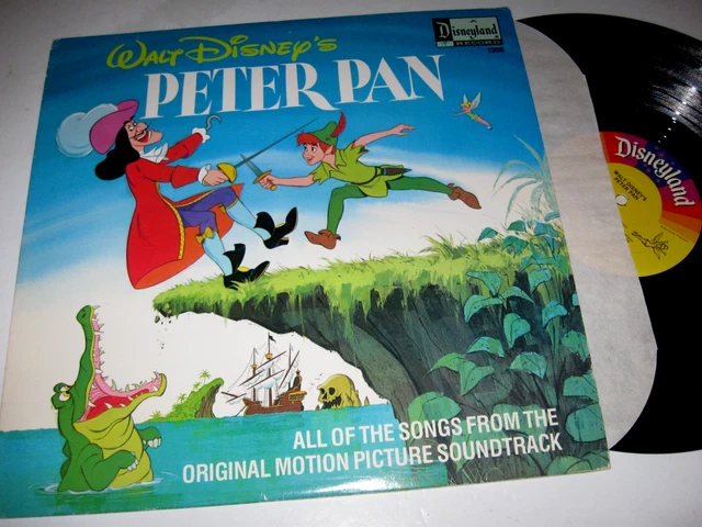 WALT DISNEY'S PETER Pan (Songs From Original Motion Picture Soundtrack ...