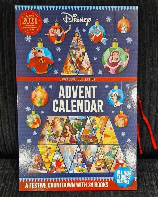 DISNEY STORYBOOK COLLECTION Advent Calendar Festive Countdown With 24 ...