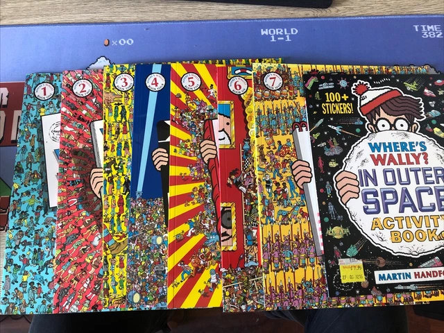 WHERES WALLY BOOKS 1-7 And Sticker Book $59.00 - PicClick AU