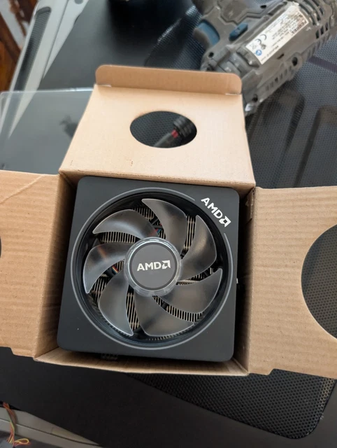 AMD RYZEN WRAITH Prism CPU Cooler Heatsink Fan with RGB LED for AM4 ...