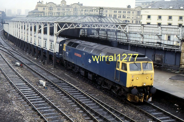 6X4 RAILWAY PHOTOGRAPH Class 47 47470 at Manchester Exchange 1986 £1.80 ...