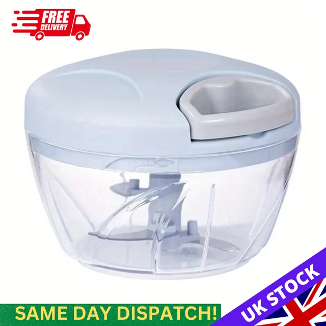 PULL STRING HAND Chopper Manual Food Processor To Slice Kitchen Tool ...