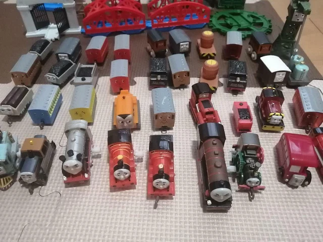 THOMAS FRIENDS CAPSULE Plarail Gacha Toy Bundle Bulk Lot Set TOMY L-27 ...