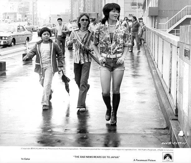 GEORGE GONZALES, JACKIE Earle Haley and Hatsune Ishihara walking on Old ...