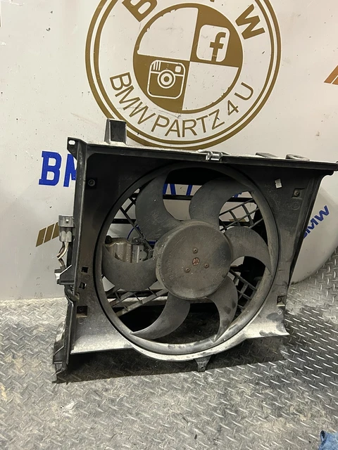 BMW E46 3 series M47 TUElectric Engine Aircon Radiator Cooling Fan ...