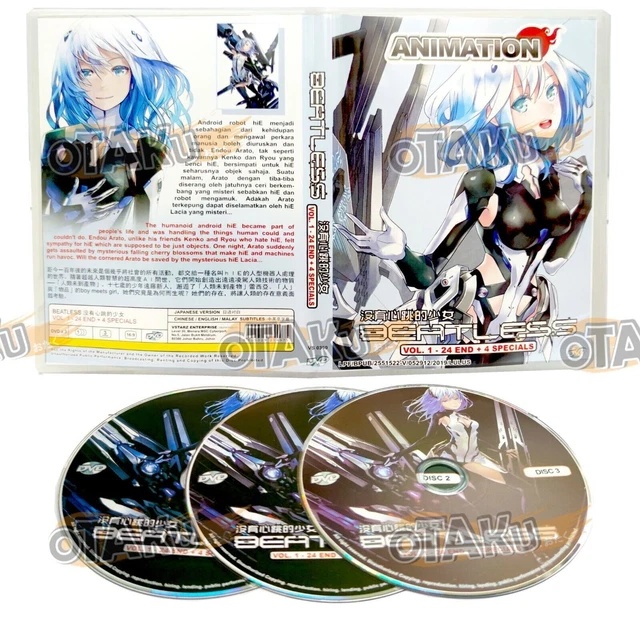 BEATLESS - ANIME Tv Series Dvd Box Set (1-24 Epis + 4 Special) Ship ...