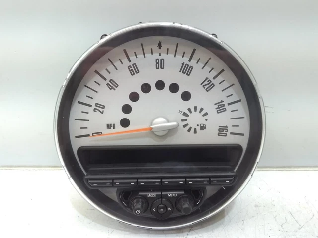 2012 MINI (BMW) Speedo Instrument Cluster 923243202 (2 Buttons Missing ...