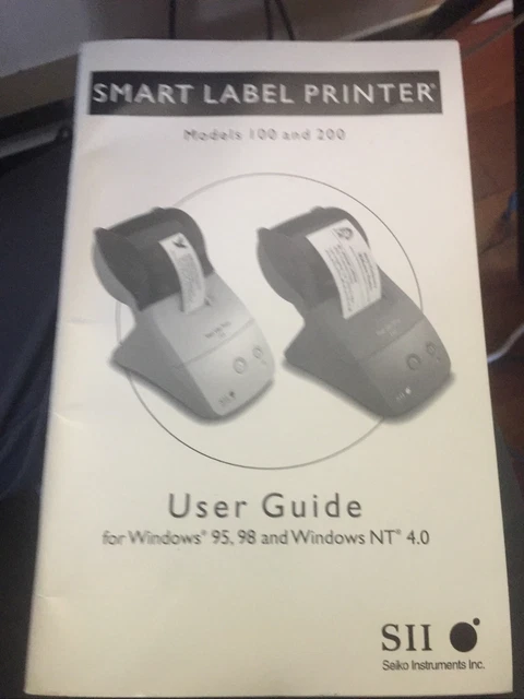 SMART LABEL PRINTER User Guide Models 100 and 200 Windows $14.00 - PicClick
