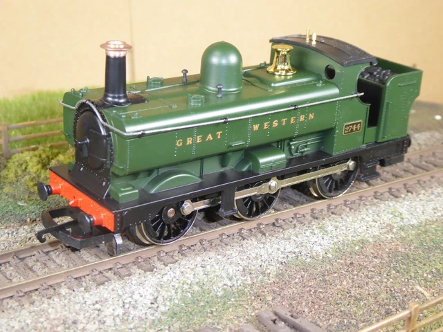 HORNBY 00 GAUGE GWR Pannier Steam Tank Loco Open Cab no 2744 0-6-0PT in ...