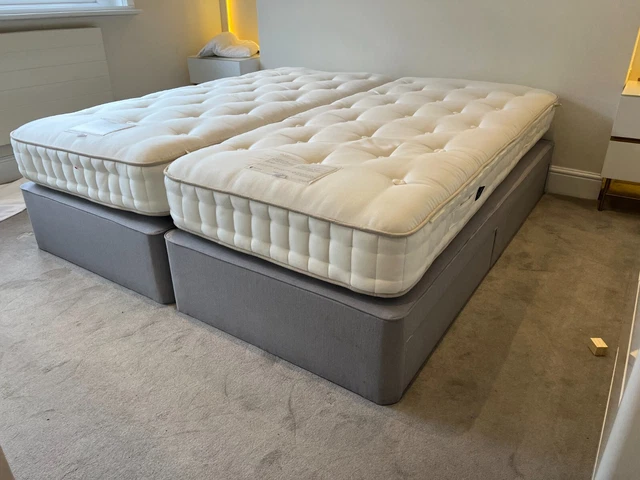 SUPER KING HARRISON Spinks Storage Bed with High End John Lewis ...