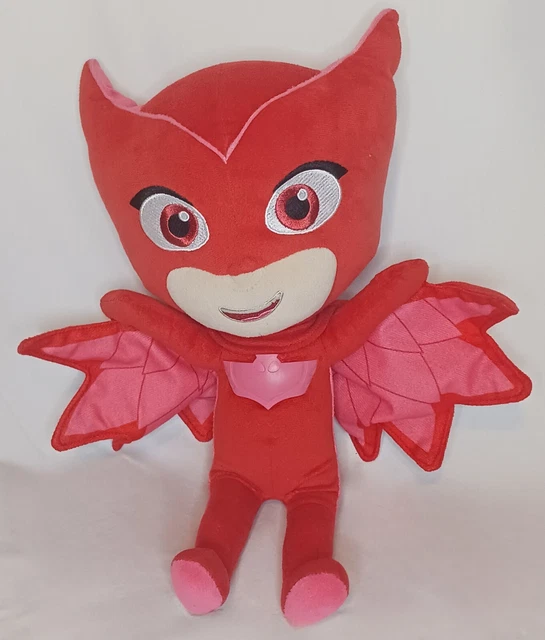 RED OWLETTE HERO Disney Junior PJ Masks Amaya Hasbro Red Light up Plush ...