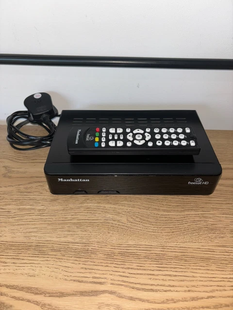 MANHATTAN PLAZA HD-S2 FREESAT HD SET TOP BOX HDMI SCART USB Ethernet W ...