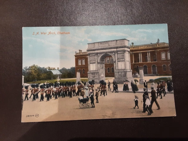 OLD PRE-1918 POSTCARD of the South African (Boer) War Memorial Arch ...