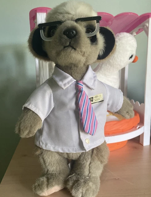MEERKAT OFFICIALS Collectable Soft Toy Sergei Vice President Meerkat £2 ...