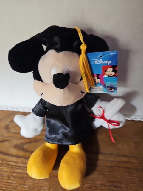 DISNEY MICKEY MOUSE Graduation Day Plush 9 Inches. £7.86 - PicClick UK