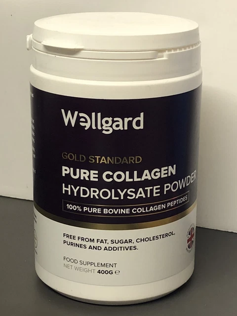 WELLGARD GOLD STANDARD Pure Collagen Hydrolysate Powder 400g BBD 05/ ...