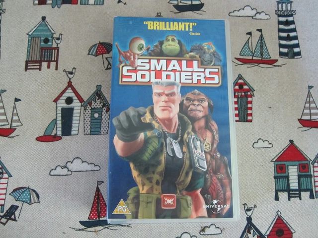 SMALL SOLDIERS 1999 Film Vhs Video Tape Uk Pal Format Only Ok £5.00 ...
