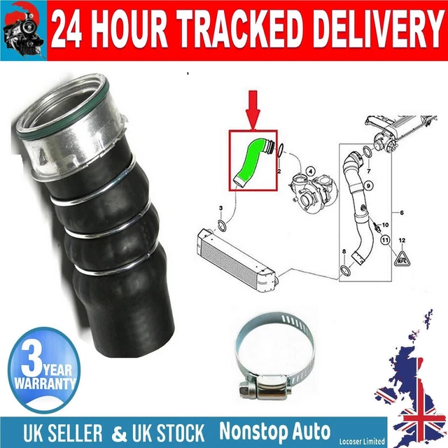 TURBO INTERCOOLER HOSE PIPE FOR BMW 3series 318d 320d E90 E91 ...
