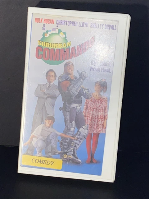 SUBURBAN COMMANDO VHS Hulk Hogan Christopher Lloyd 1992 £7.30 - PicClick UK