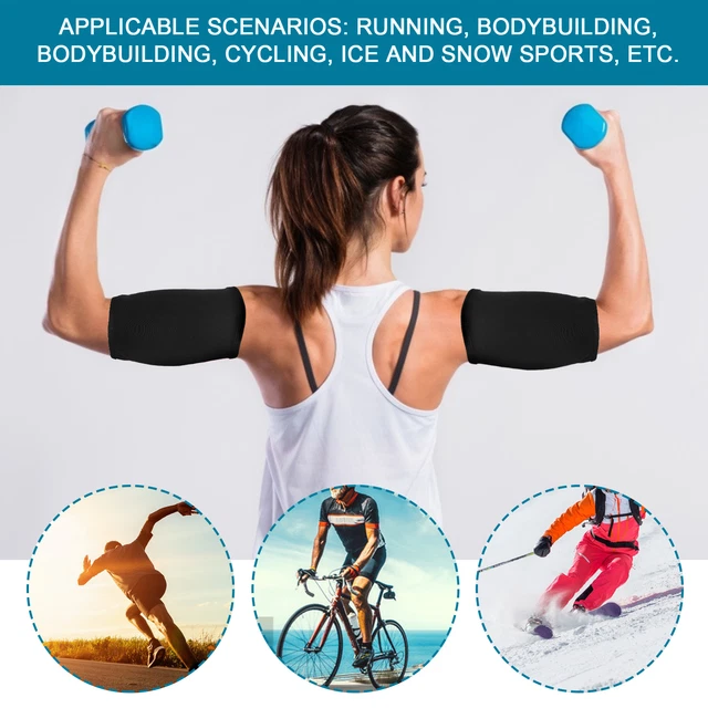 1 PAIR ARM Trimmers Sweat Band Arm Slimmer Workout Shaper Arm Traning ...