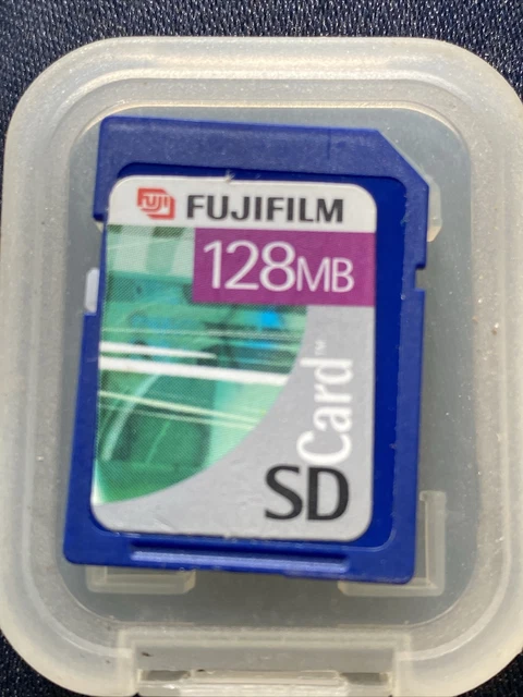 FUJIFILM 128MB SD Memory Card - For Canon Digital Camera + Photo Frame ...