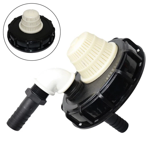 LEAK PROOF IBC Tank Lid Closure Cap with Quick Connector Easy ...