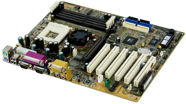 CARTE MÈRE SHUTTLE AK31 V2.X SOCKET 462 (A) DDR AGP PCI CNR EUR 70,49 ...