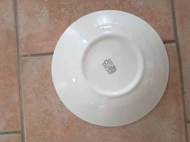 PLAT EN FAÏENCE de Gien 24 cm de diamètre et 6 cm de haut EUR 10,00 - PicClick FR