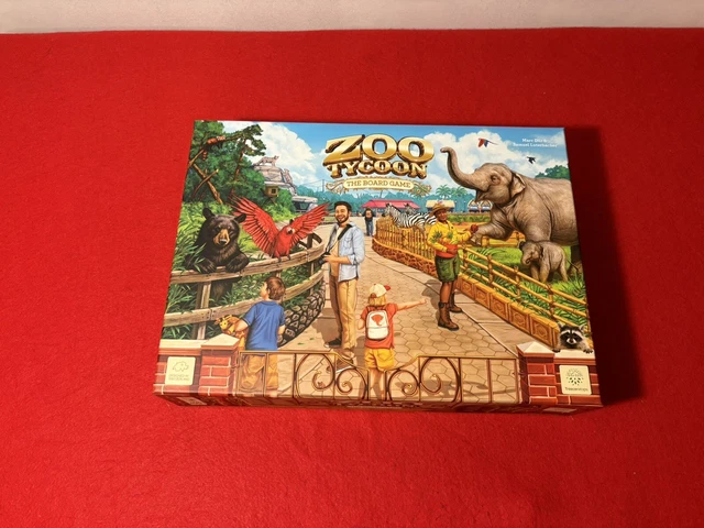 ZOO TYCOON DELUXE gioco da tavolo Kickstarter con stampa serigrafica ...