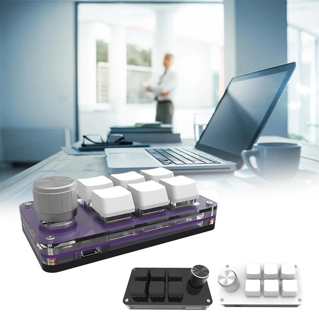 MINI KEYPAD MECHANICAL Keyboard DIY Custom USB Programming Copy Paste Part E2V5 EUR 15,54 ...