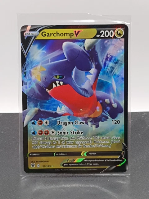 POKEMON CARD GARCHOMP V Ultra Rare 117/189 Astral Radiance EUR 4,33 ...