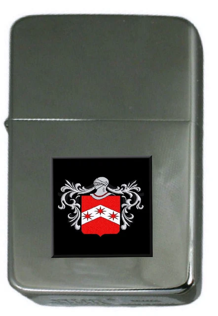 CARR FAMILIA CREST Apellido Escudo de Armas Cigarrillo Ligther ...