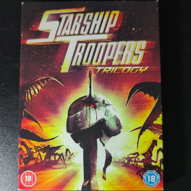 STARSHIP TROOPERS TRILOGY DVD Box Set 3 Discs 2008 Sci-Fi Region 2 £9. ...