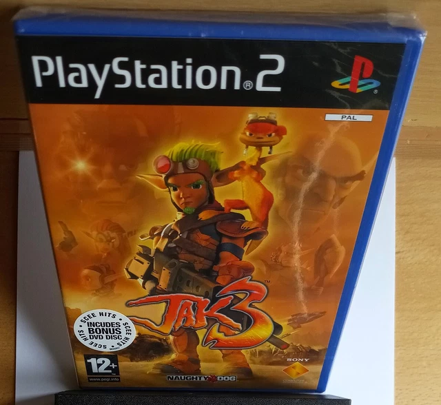 JAK3 JAK & Daxter 3 PS2 Pal - Mint Condition - Factory Sealed - Game ...