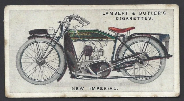 LAMBERT & BUTLER - Motor Cycles - #33 New Imperial £1.50 - PicClick UK