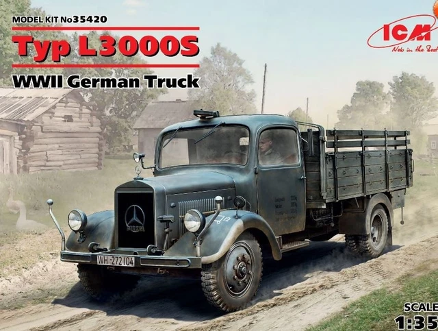 (ICM35420) - ICM 1:35 - Typ L3000S, WWII German Truck EUR 42,95 ...